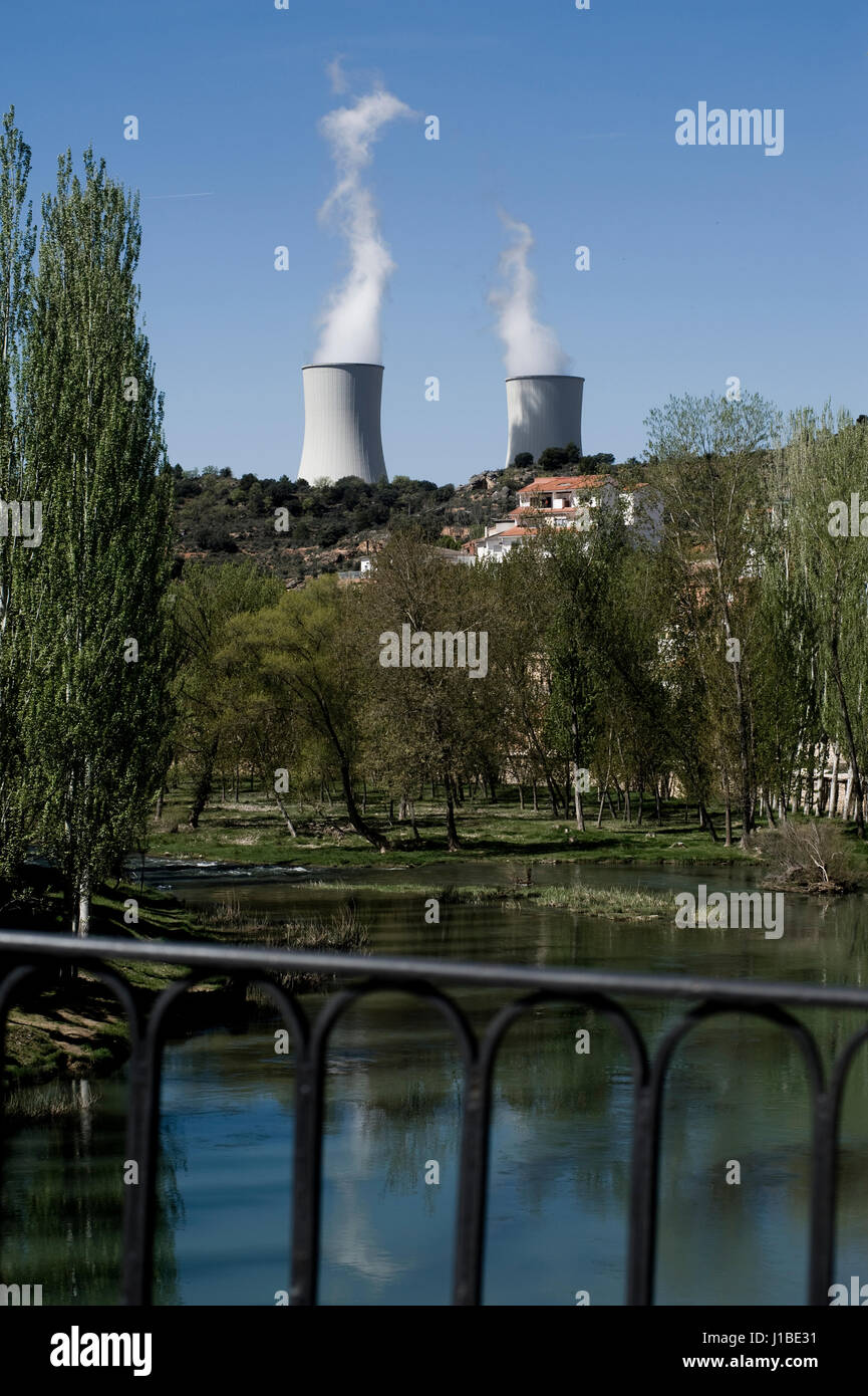 Trillo nuclear power plant, Guadalajara, Spain Stock Photo - Alamy