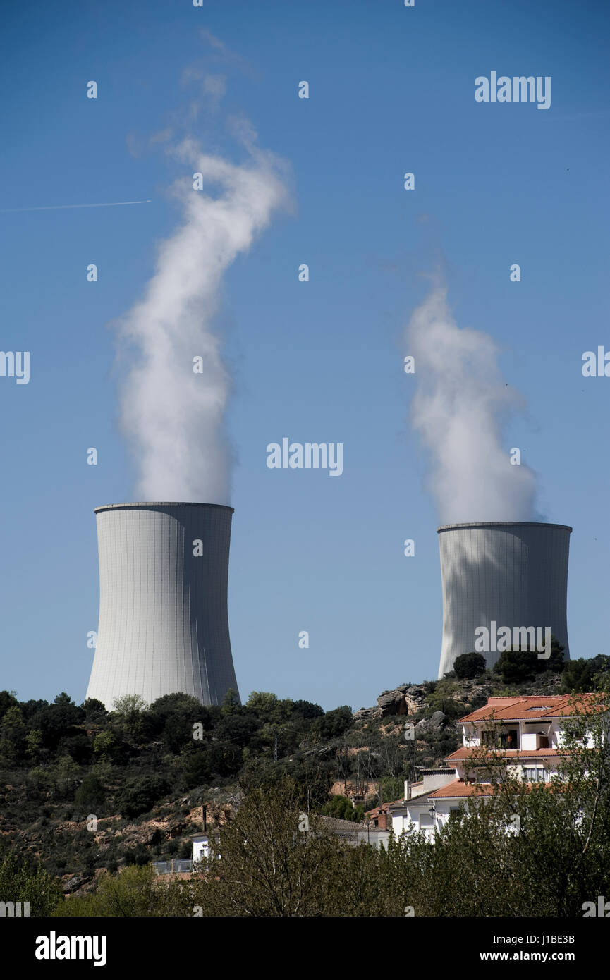 Trillo nuclear power plant, Guadalajara, Spain Stock Photo - Alamy