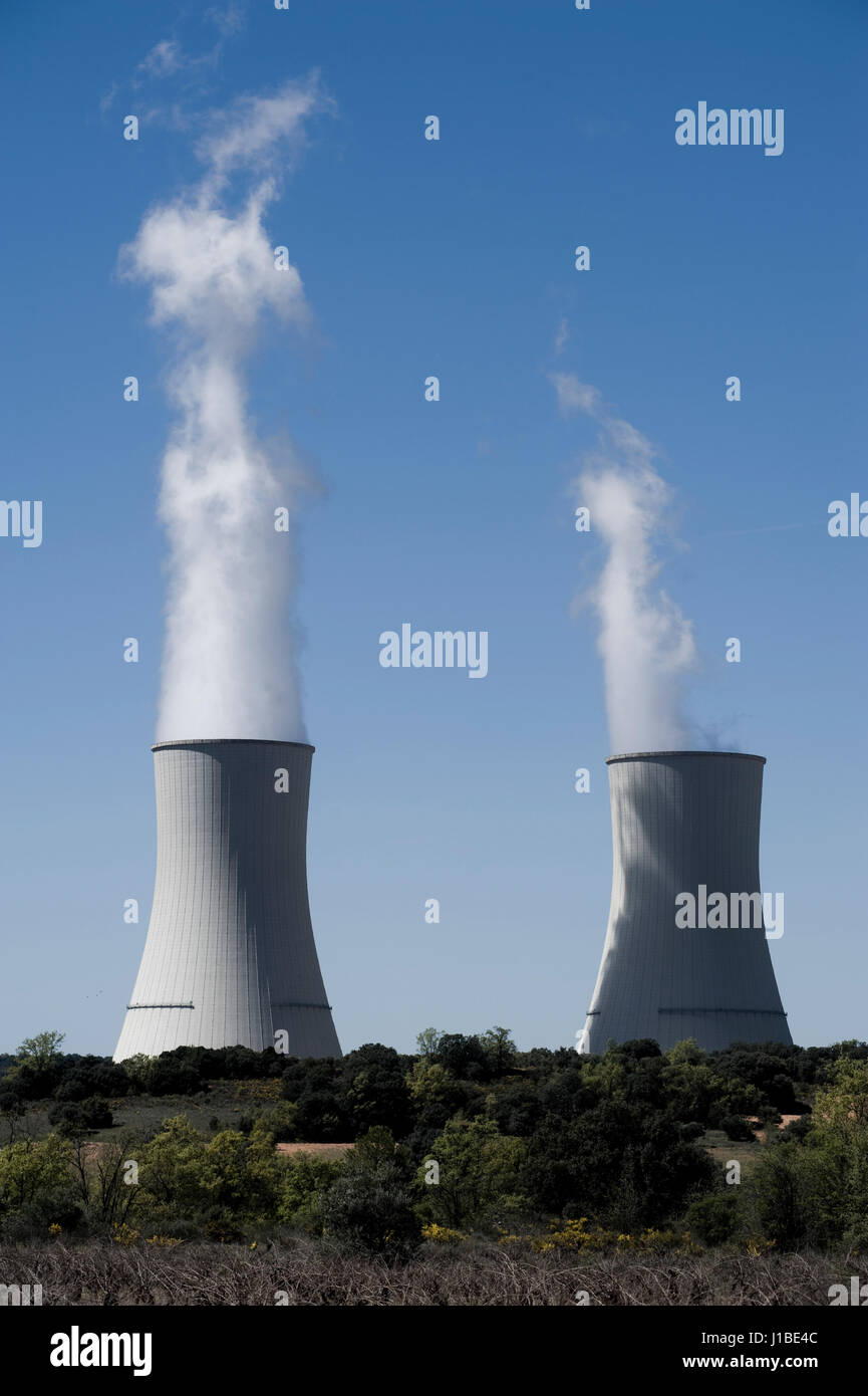 Trillo nuclear power plant, Guadalajara, Spain Stock Photo - Alamy