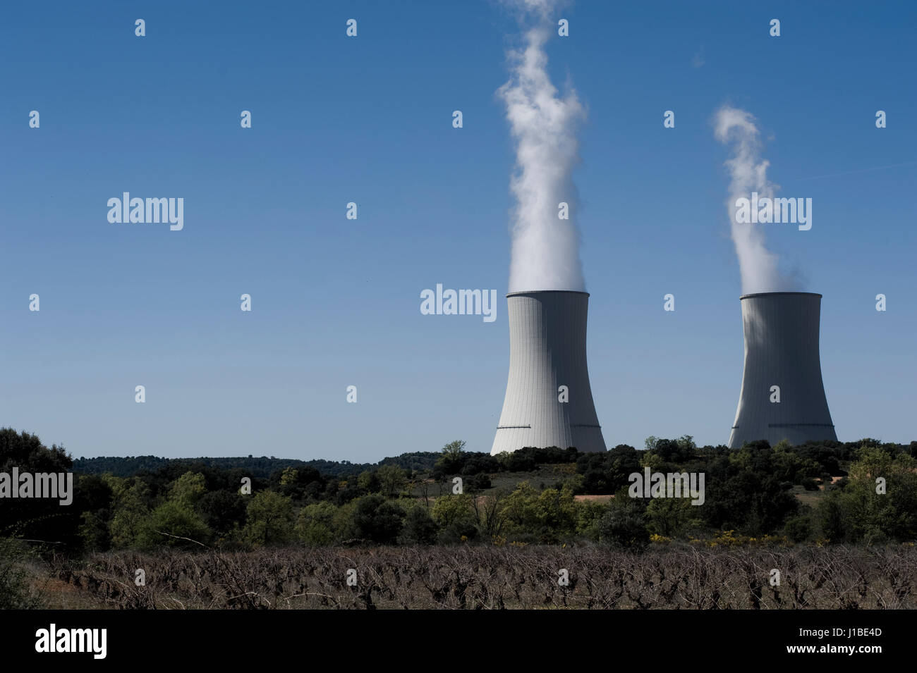 Trillo nuclear power plant, Guadalajara, Spain Stock Photo - Alamy