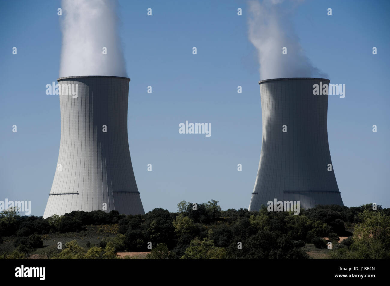 Trillo nuclear power plant, Guadalajara, Spain Stock Photo - Alamy