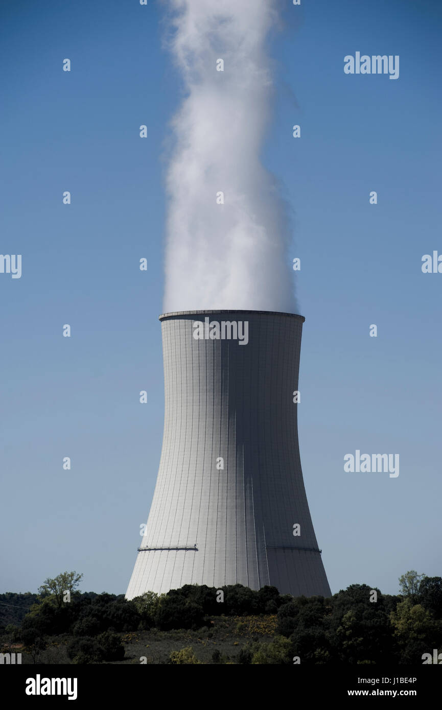 Trillo nuclear power plant, Guadalajara, Spain Stock Photo - Alamy