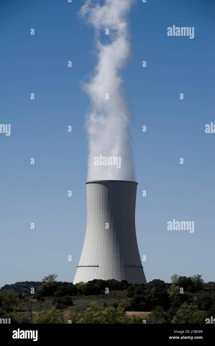 Trillo nuclear power plant, Guadalajara, Spain Stock Photo - Alamy