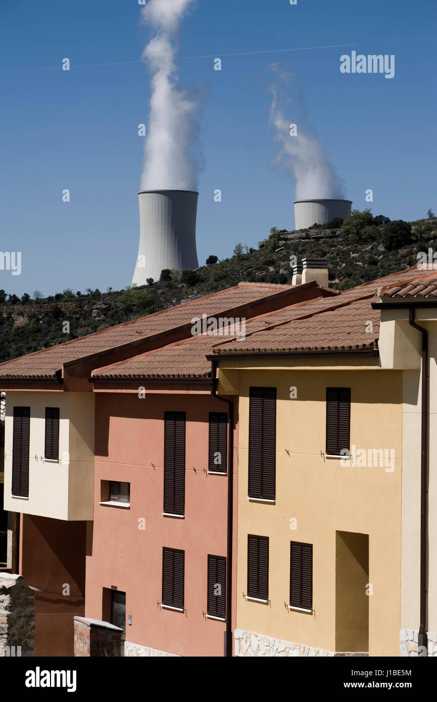 Trillo nuclear power plant, Guadalajara, Spain Stock Photo - Alamy