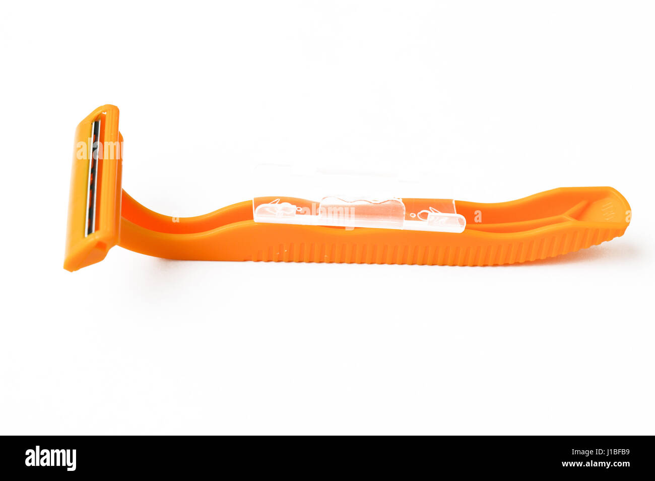 orange shaver isolated on white Stock Photo - Alamy