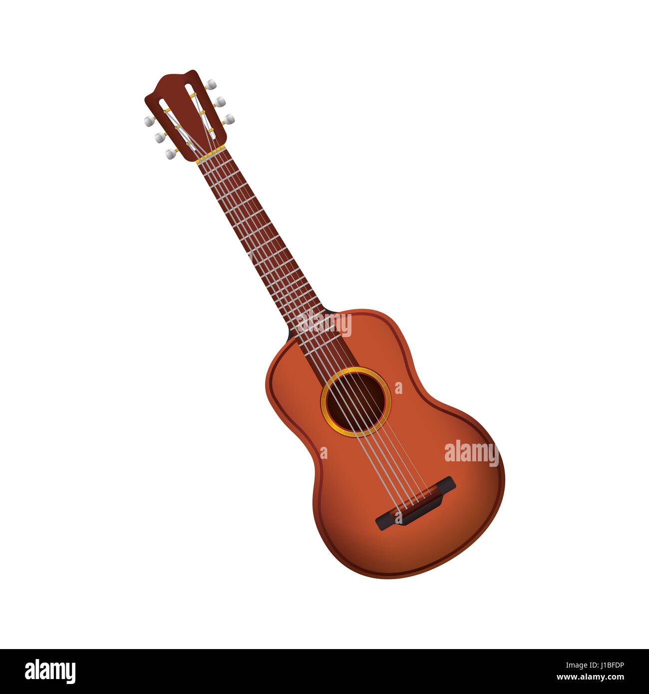 Acoustic guitar music instrument Stock Photo - Alamy