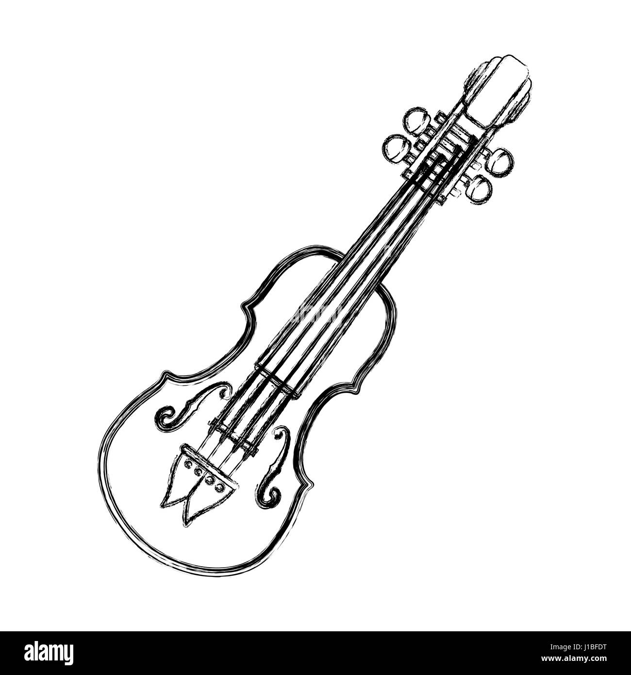 Violin music instrument Stock Photo - Alamy