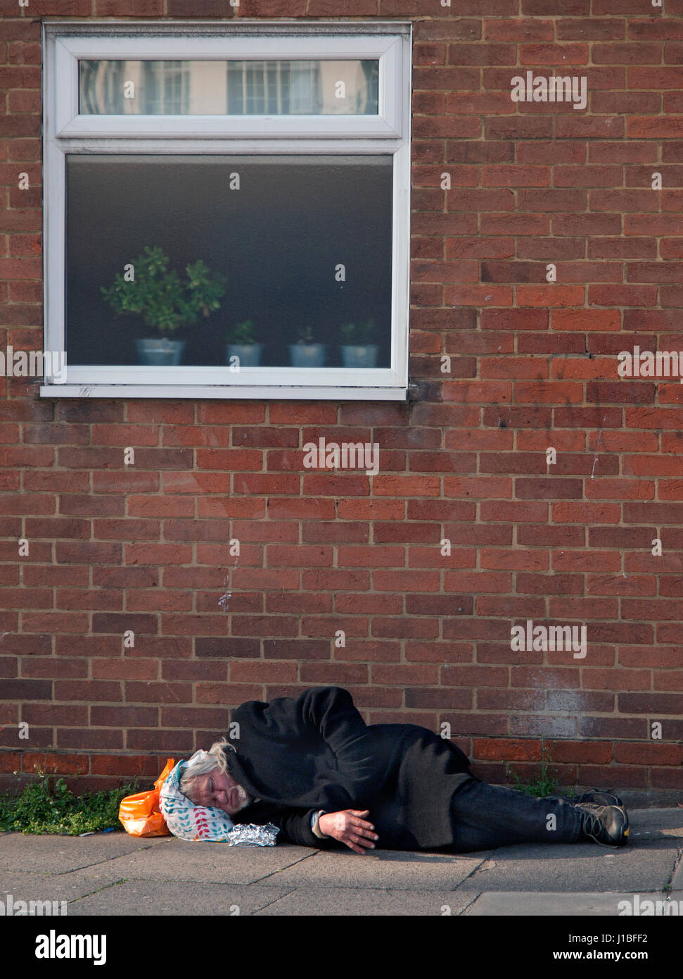 Street tramp hi-res stock photography and images - Alamy