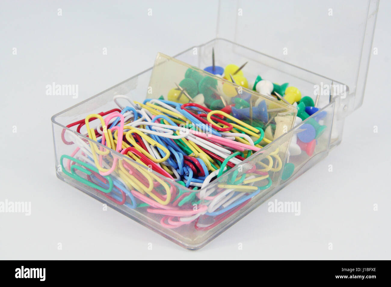 Paper clips. Office tools Stock Photo - Alamy