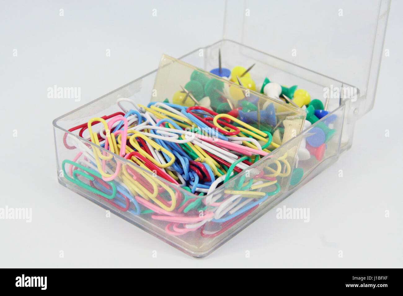 Paper clips. Office tools Stock Photo - Alamy