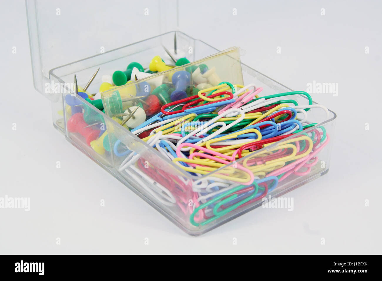 Paper clips. Office tools Stock Photo - Alamy