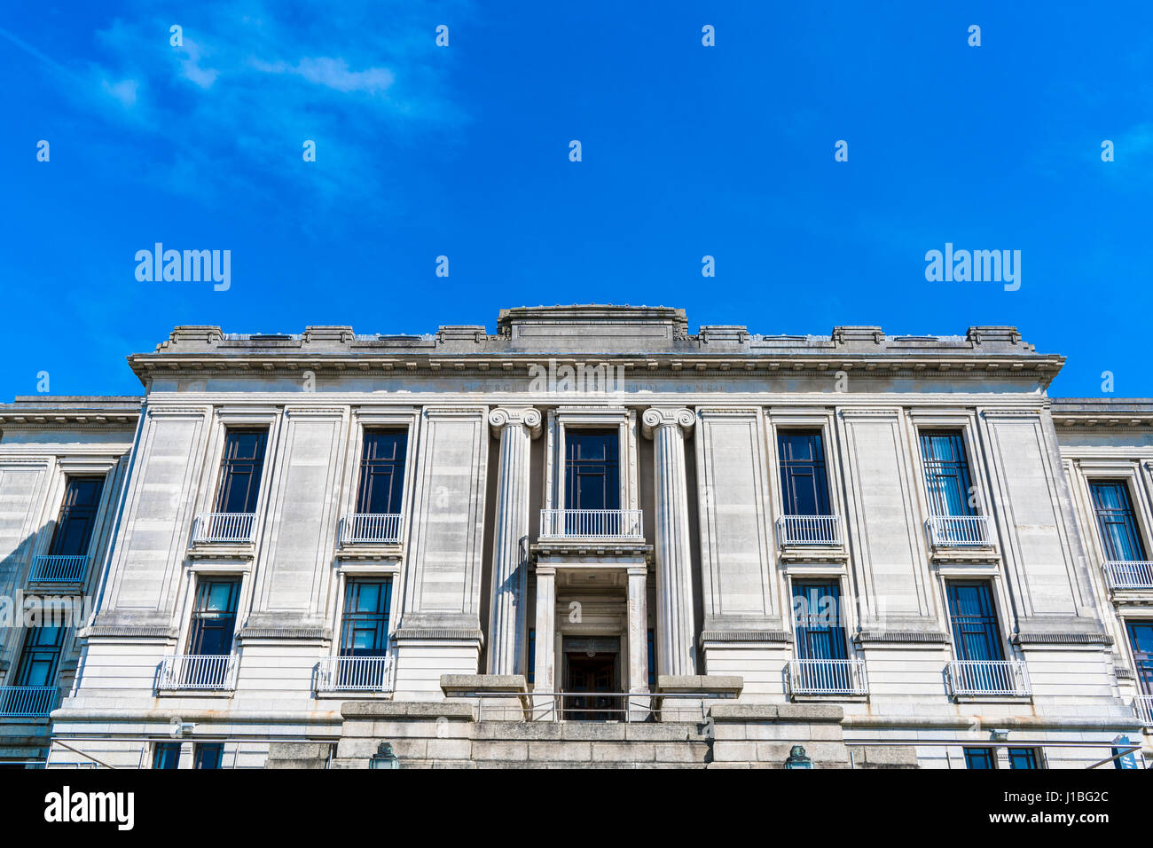 The National Library of Wales in Aberystwyth Stock Photo - Alamy