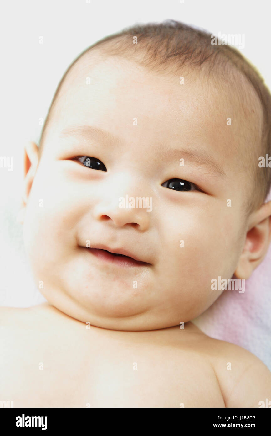 A portrait of a cute little baby Stock Photo - Alamy