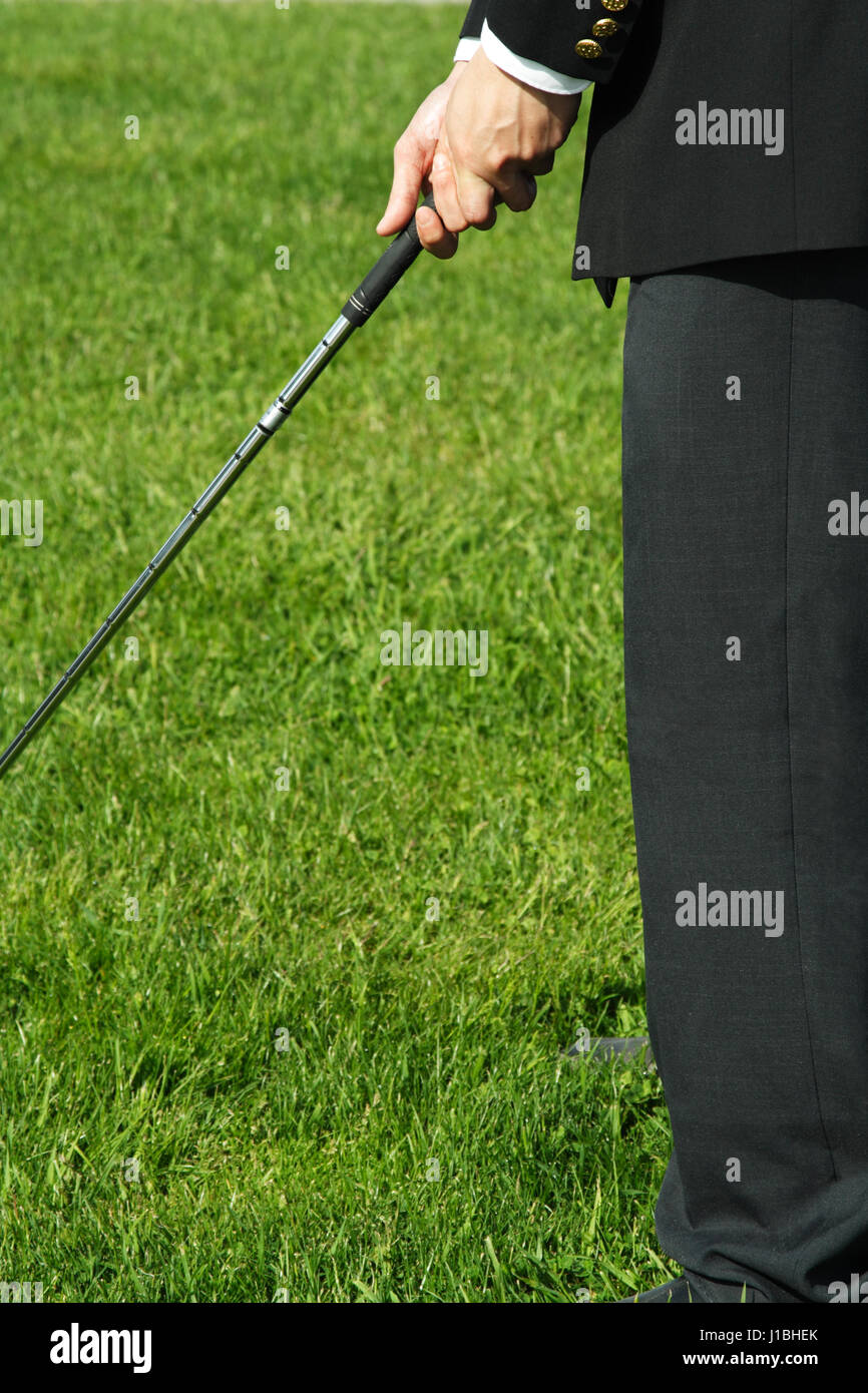 Business executive playing golf hi-res stock photography and images - Alamy