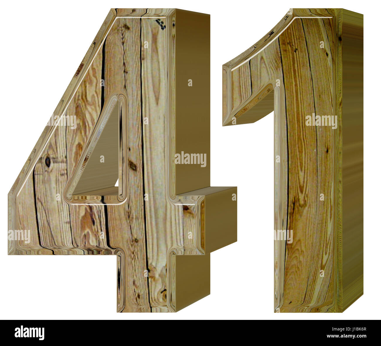 Numeral 41, forty one, isolated on white background, 3d render Stock ... Numeral 41, forty one, isolated on white background, 3d render Stock ...