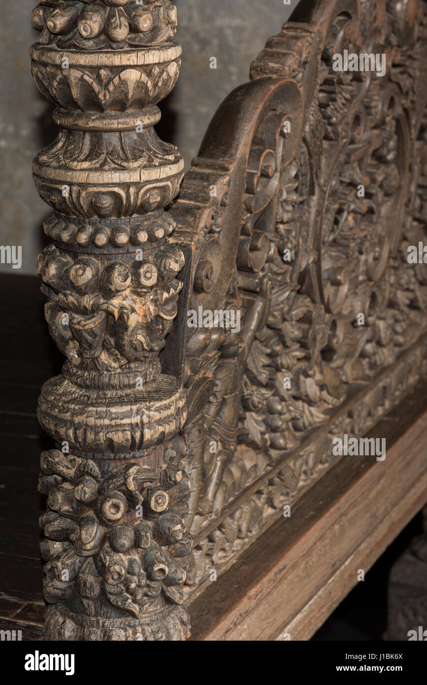 India, Kanyakumari District, State of Tamil Nadu. Padmanabhapuram ...