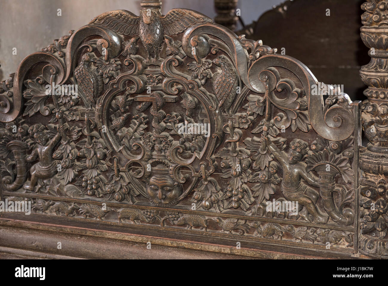 India, Kanyakumari District, State of Tamil Nadu. Padmanabhapuram ...