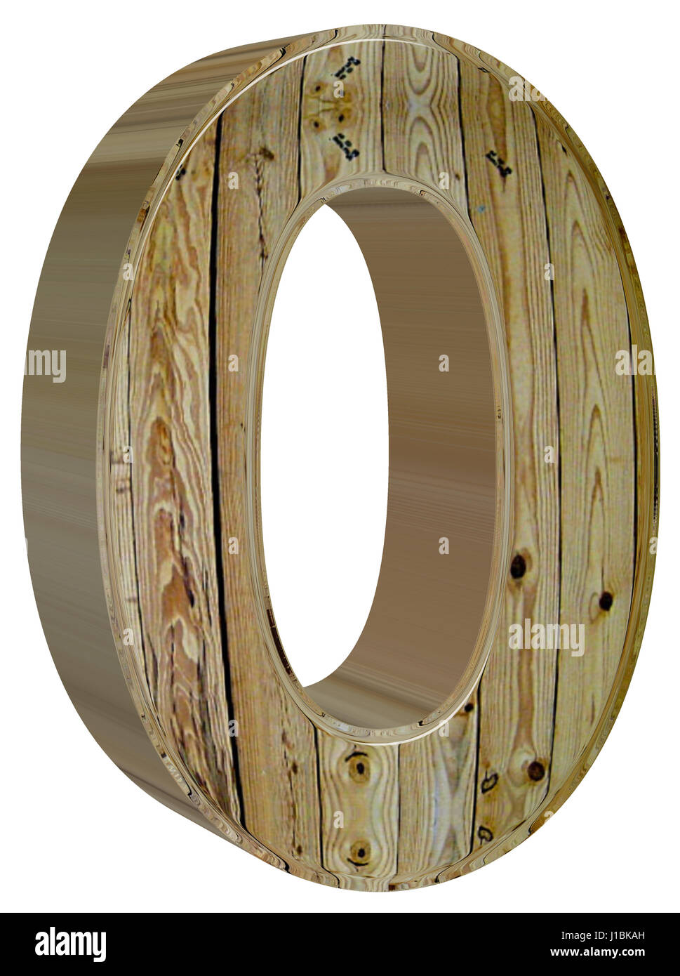 Numeral 0, zero, isolated on white background, 3d render Stock Photo ...