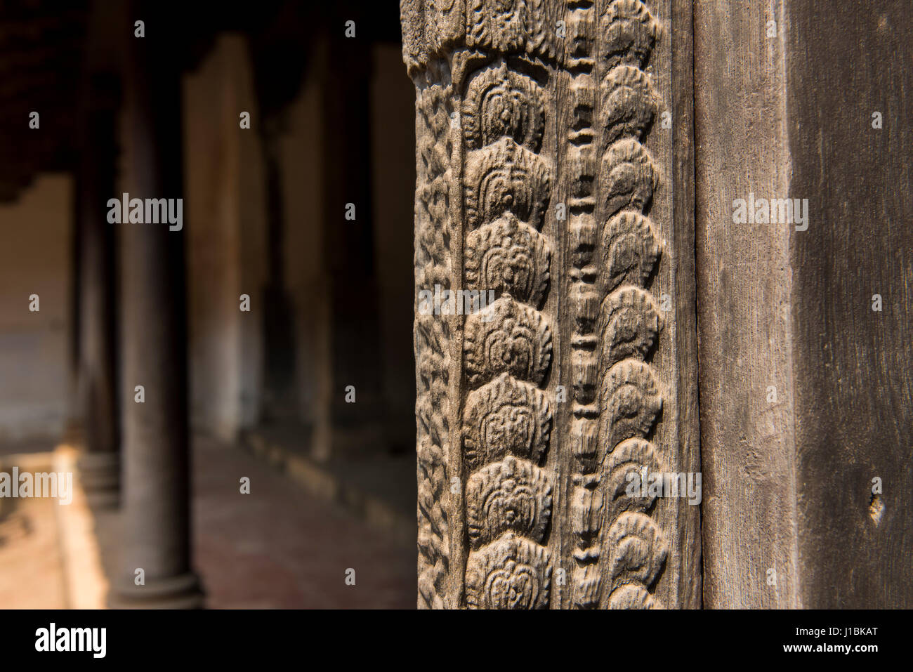 India, Kanyakumari District. Padmanabhapuram Palace, c. 1601 AD, the ...