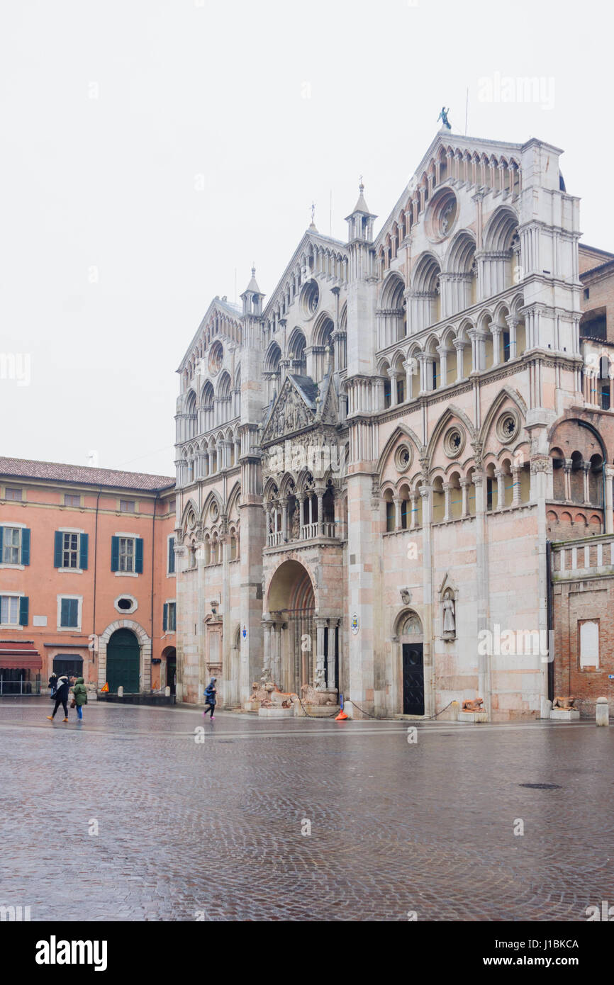 The Ferrara Cathedral (Basilica Cattedrale di San Giorgio, Duomo di ...