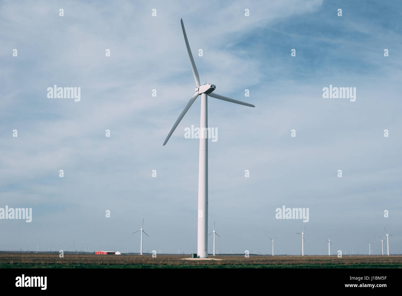 Texas Wind Turbines Stock Photo - Alamy