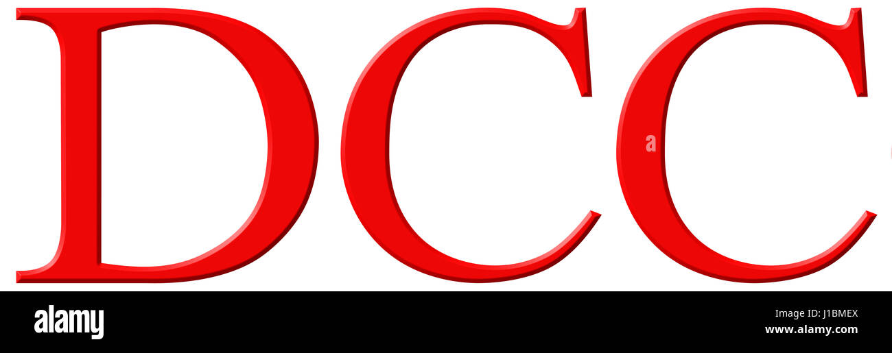 Dcc alphabet hi-res stock photography and images - Alamy