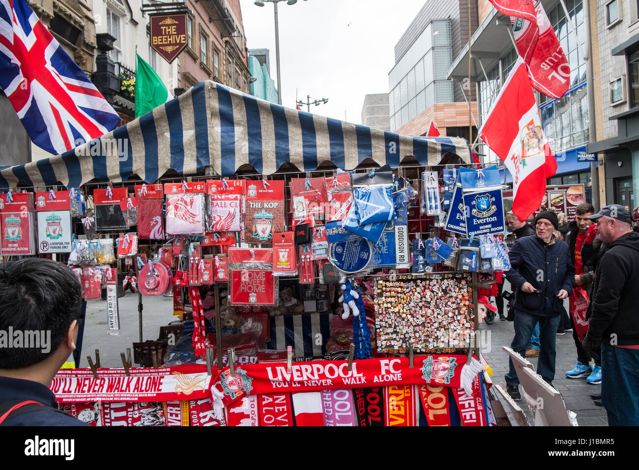 Football scarves england hi-res stock photography and images - Alamy