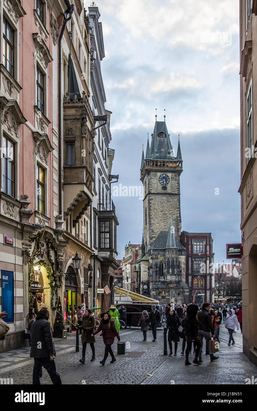 Old Town Square is a historic square in the Old Town quarter of Prague ...