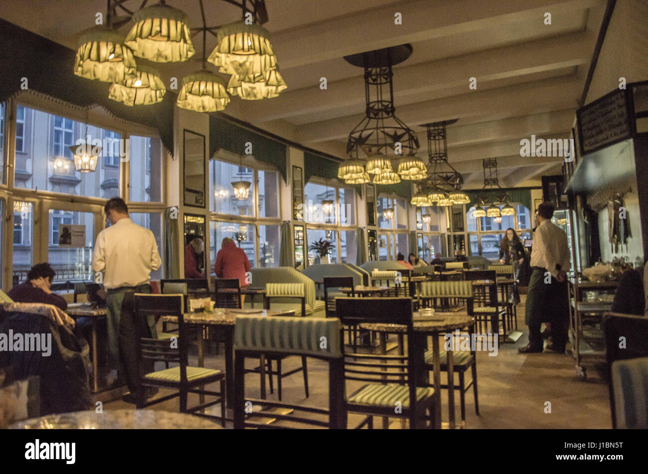 Grand Cafe Orient is located in the House of the Black Madonna and ...
