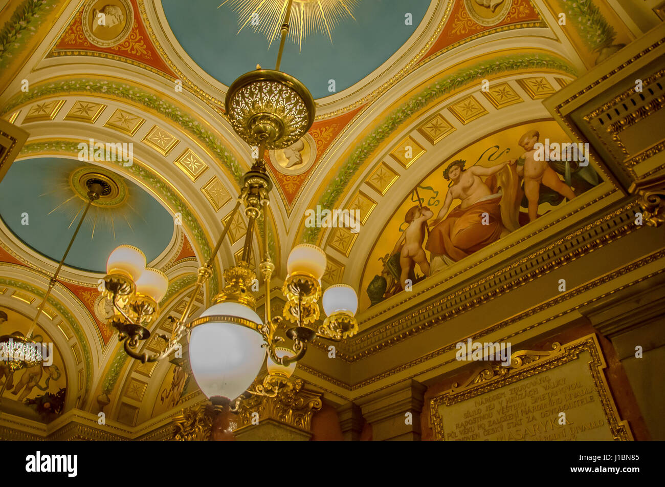 The Prague National Theatre is a symbol of Czech national identity and ...