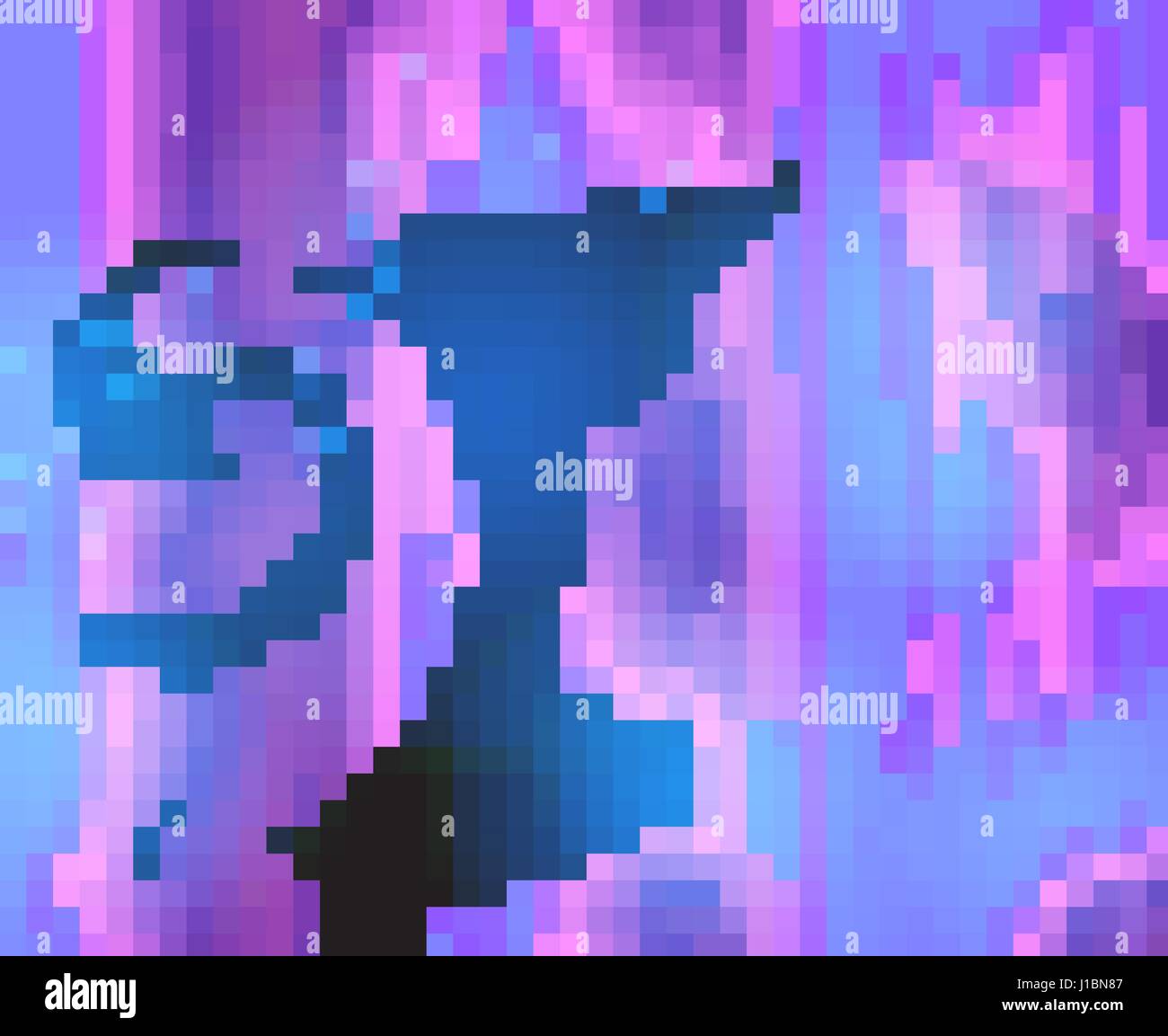 Abstract girl, psychedelic style background. Lucid dream, conscious ...