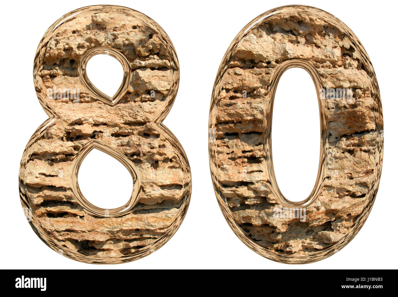 Number 80 Clipart
