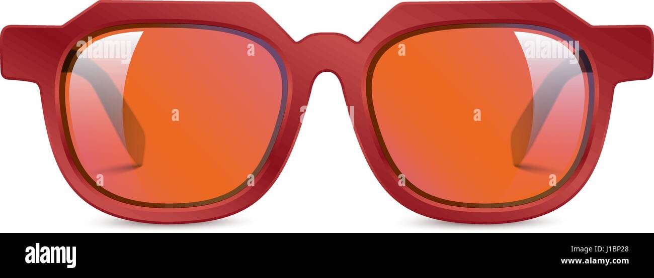 realistic vector illustration of sunglasses Stock Vector Image & Art ...