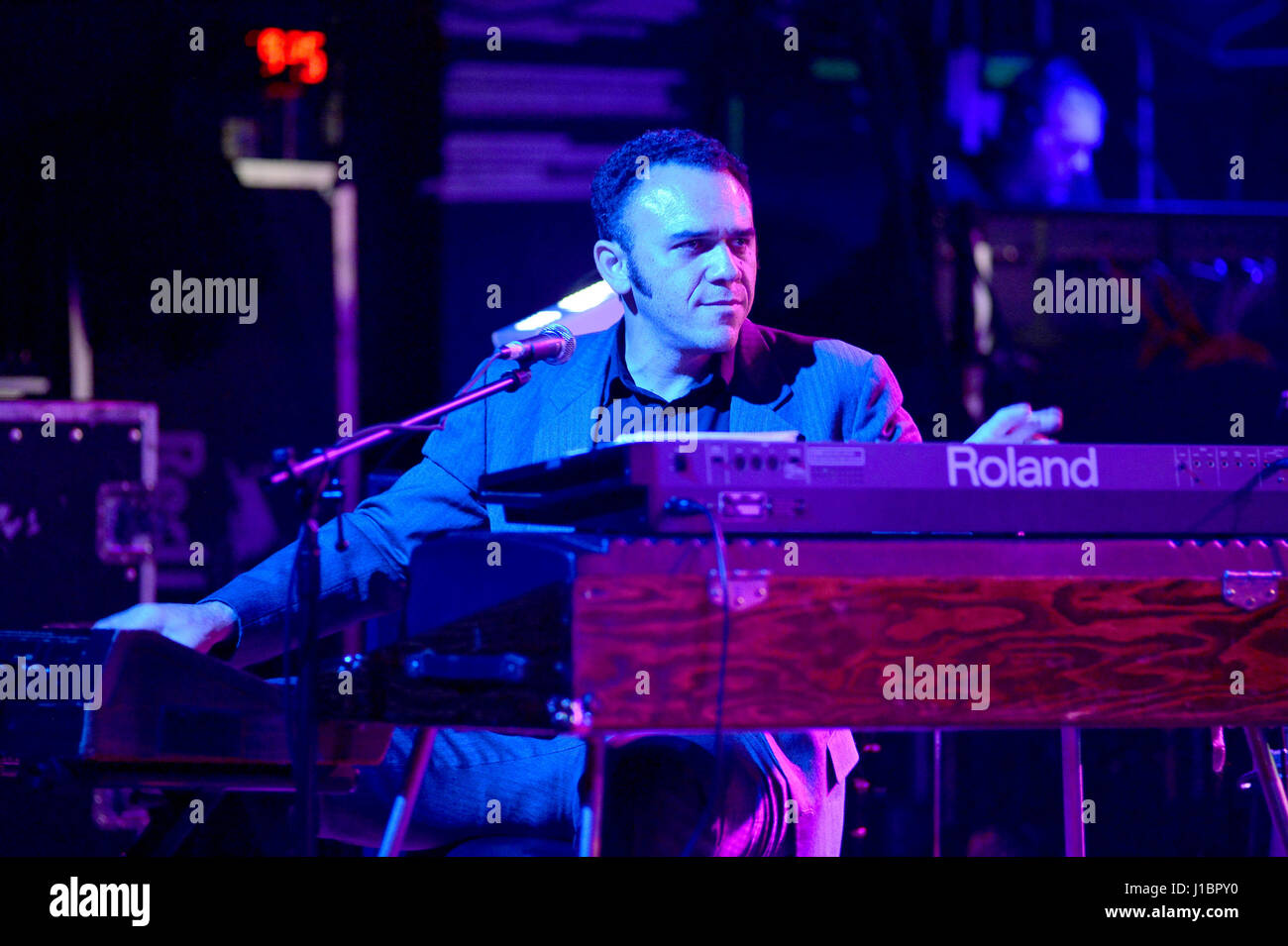 Anthony Farrell of Greyhounds performs at Revolution Live as supporting ...