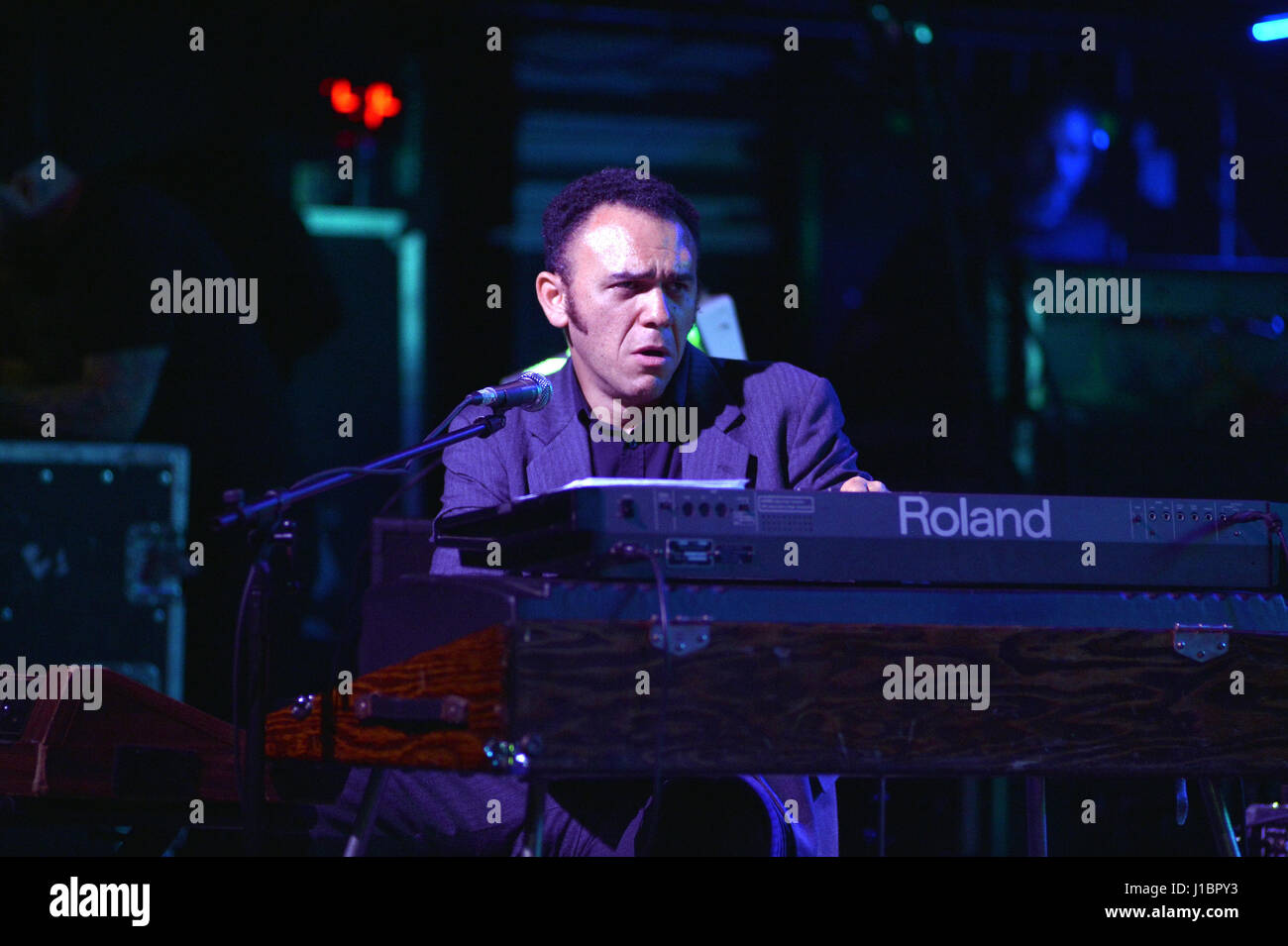 Anthony Farrell of Greyhounds performs at Revolution Live as supporting ...