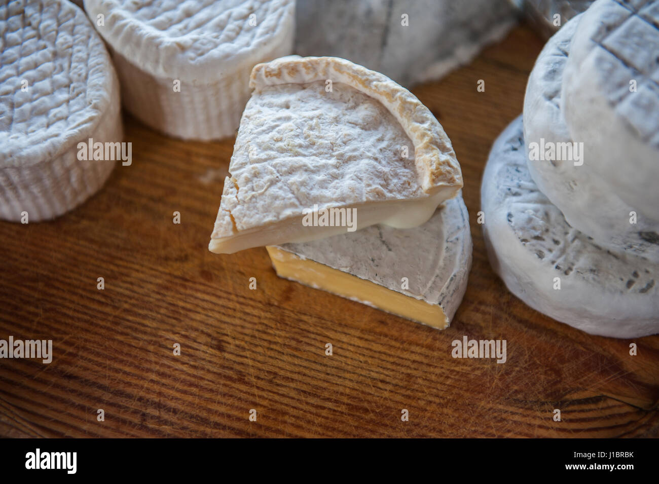 Set of different cheese Stock Photo - Alamy
