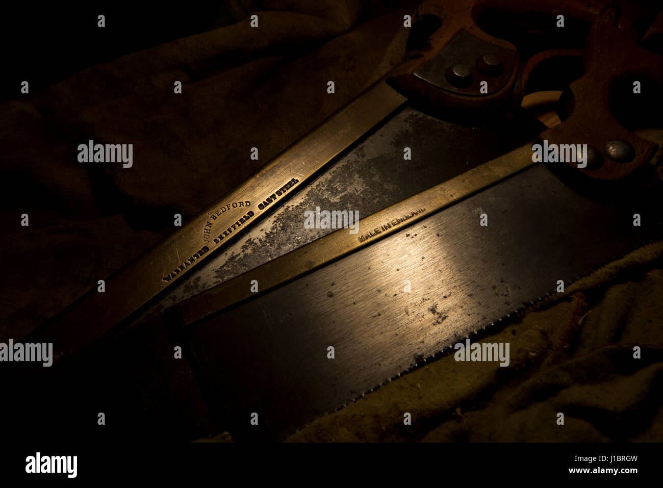 My Dad’s tool chest. 2017. Brass backed saws. When my Dad died I ...