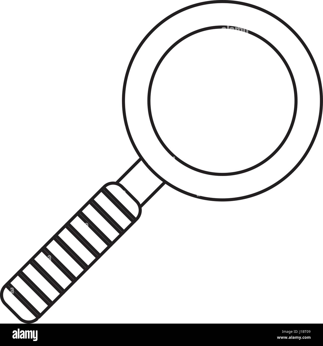 search innovation find outline Stock Vector Image & Art - Alamy