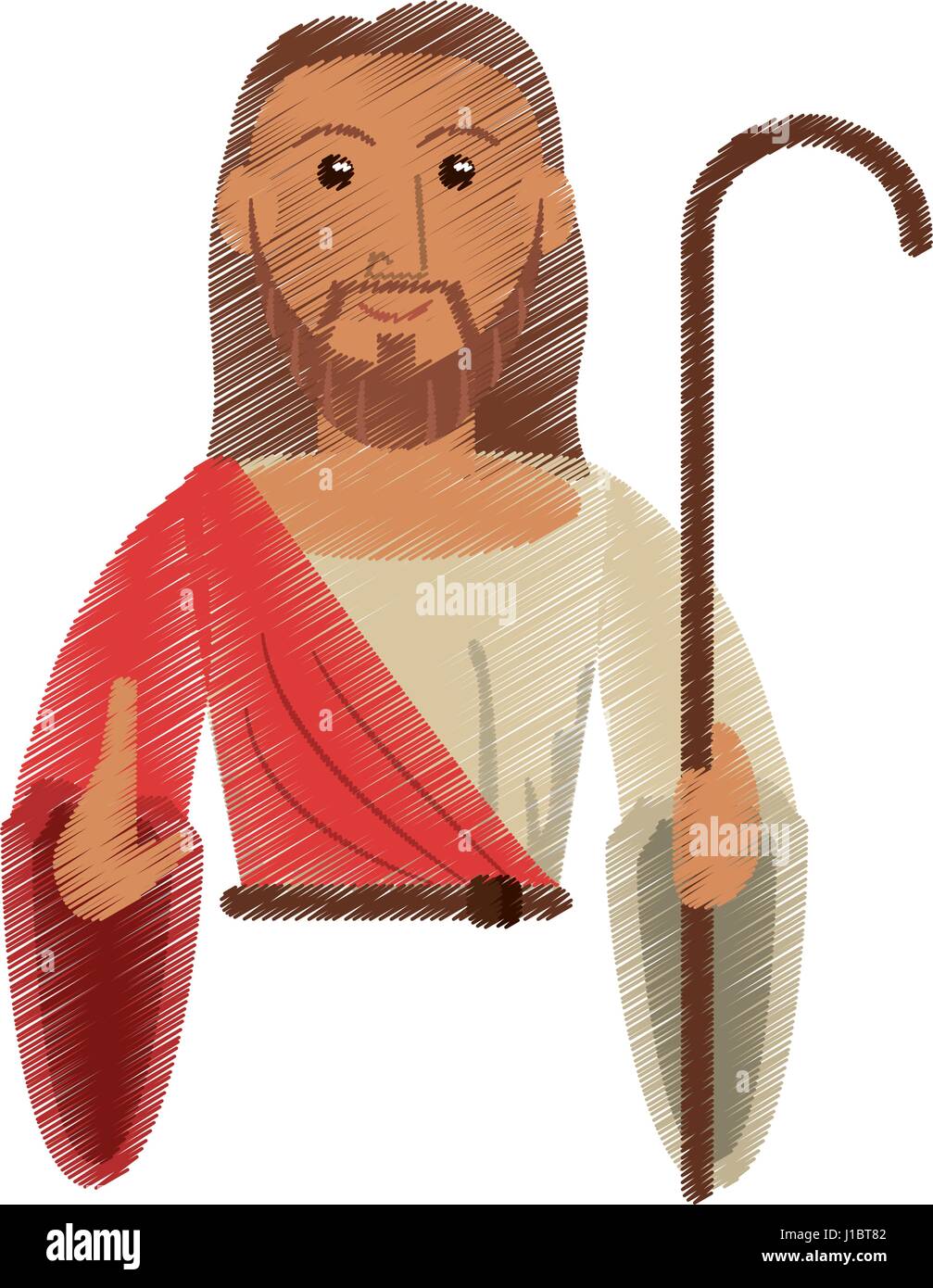 drawing jesus christ hope design Stock Vector Image & Art - Alamy