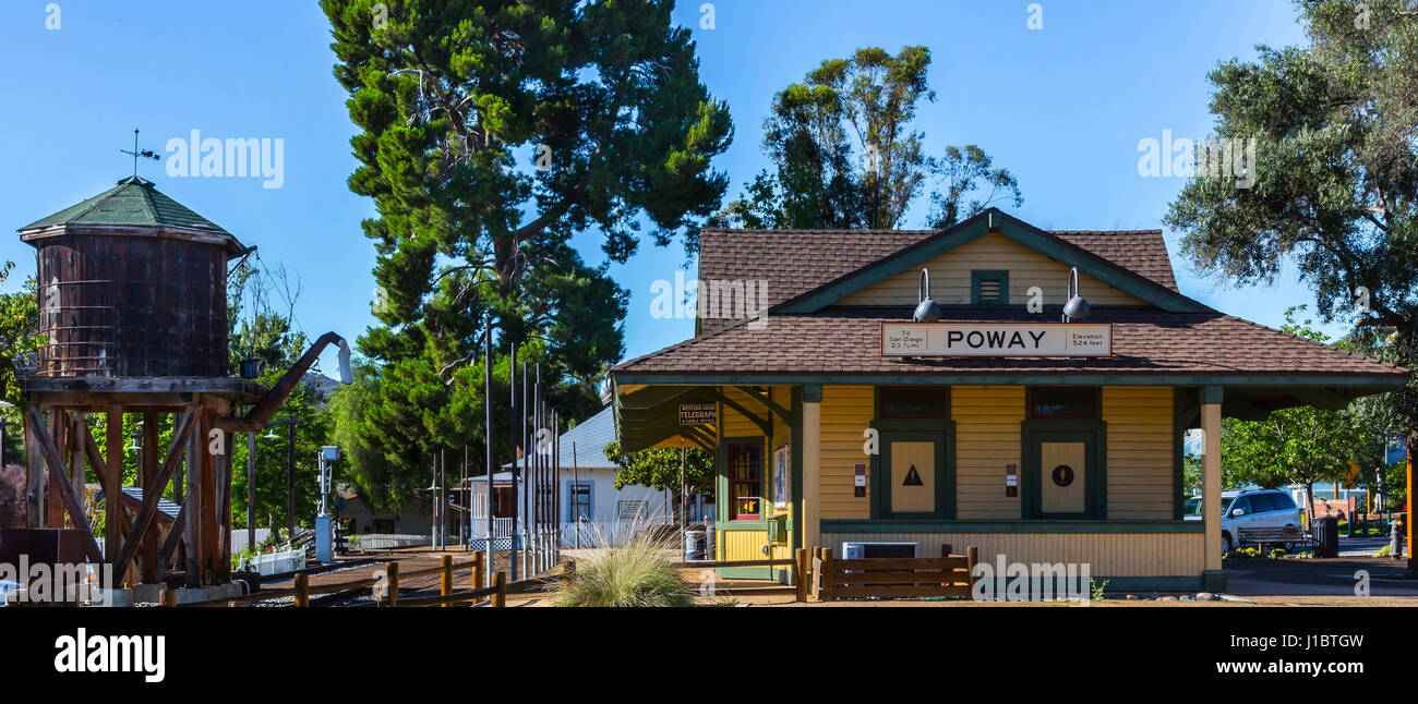 poway midland railroad Stock Photo - Alamy