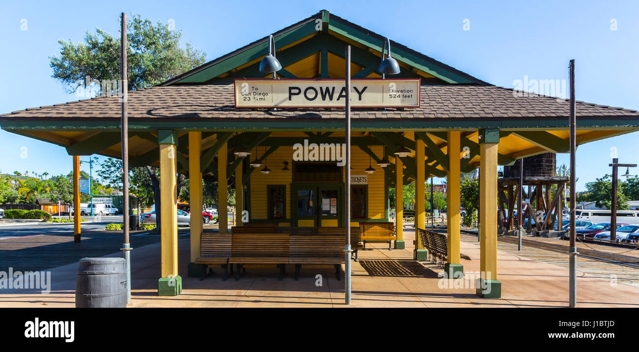 poway midland railroad Stock Photo - Alamy