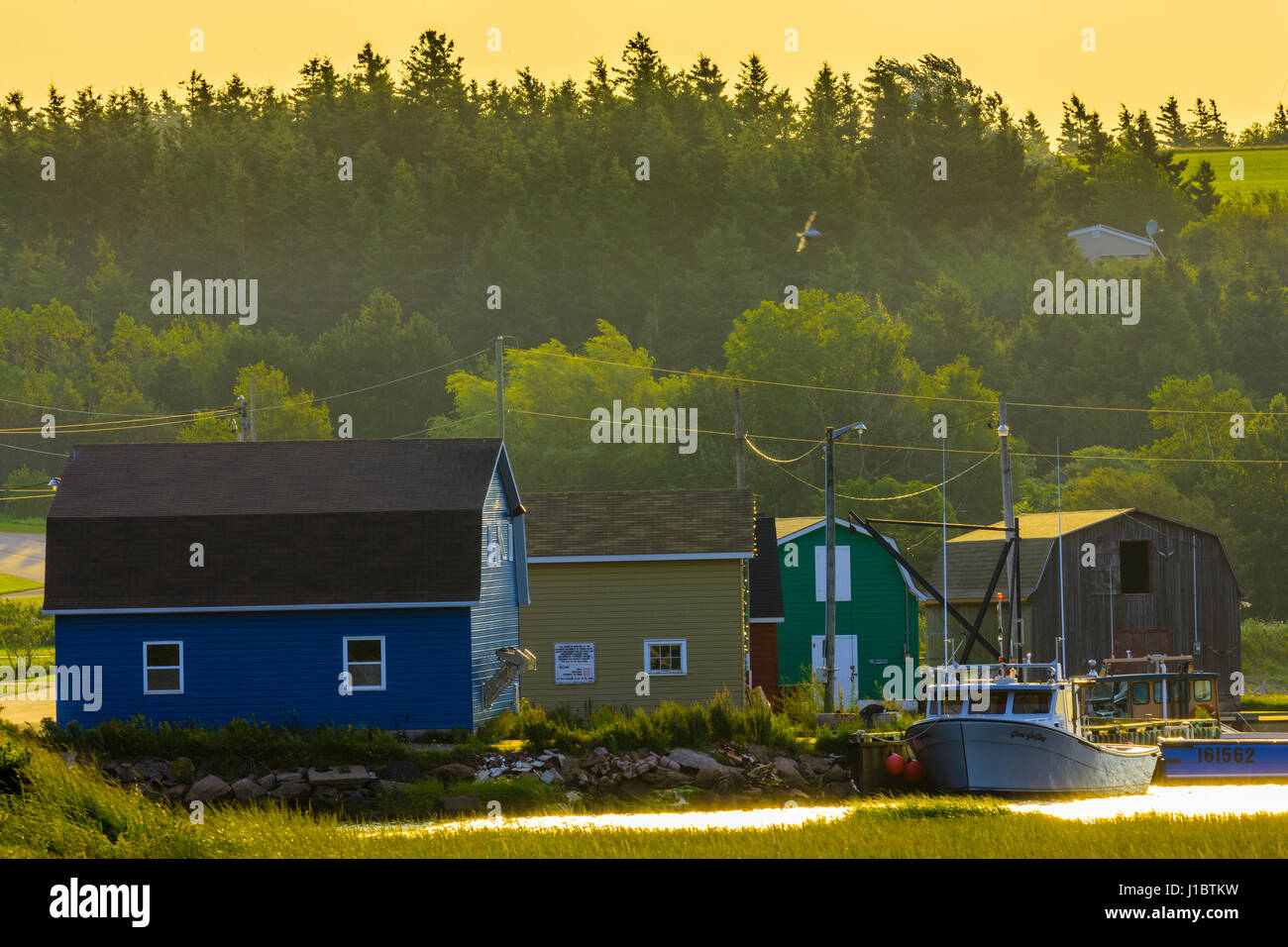 French River in Prince Edward Island, Canada Stock Photo - Alamy