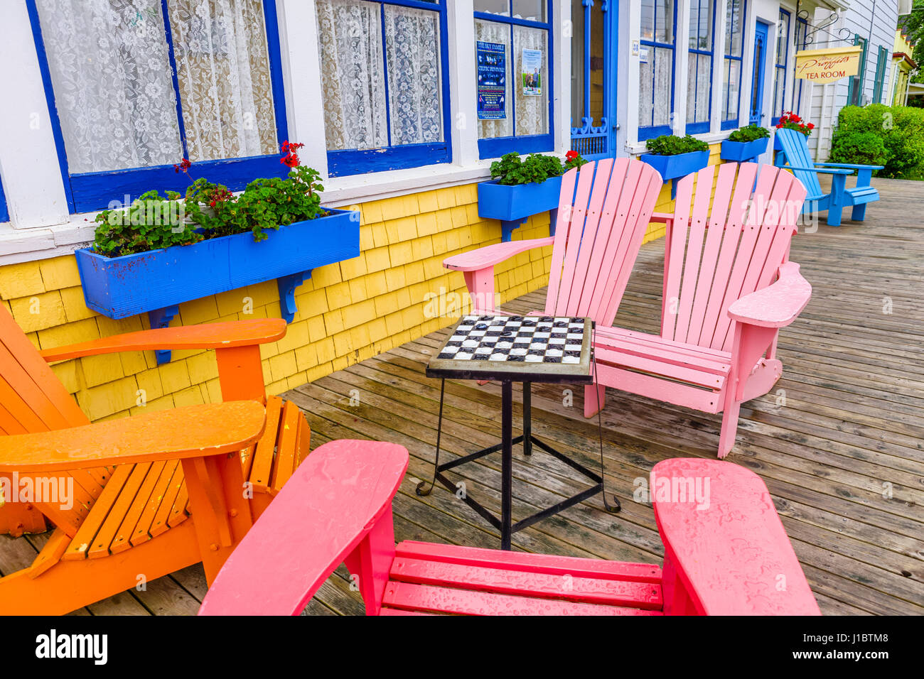 Tea room on Prince Edward Island, Canada Stock Photo - Alamy