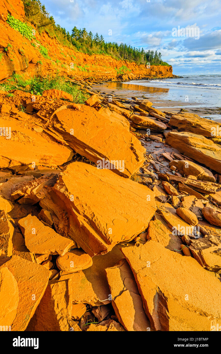 Red cliffs of prince edward island hi-res stock photography and images ...