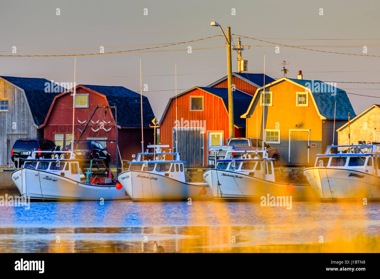 Malpeque Harbor in Prince Edward Island, Canada Stock Photo - Alamy