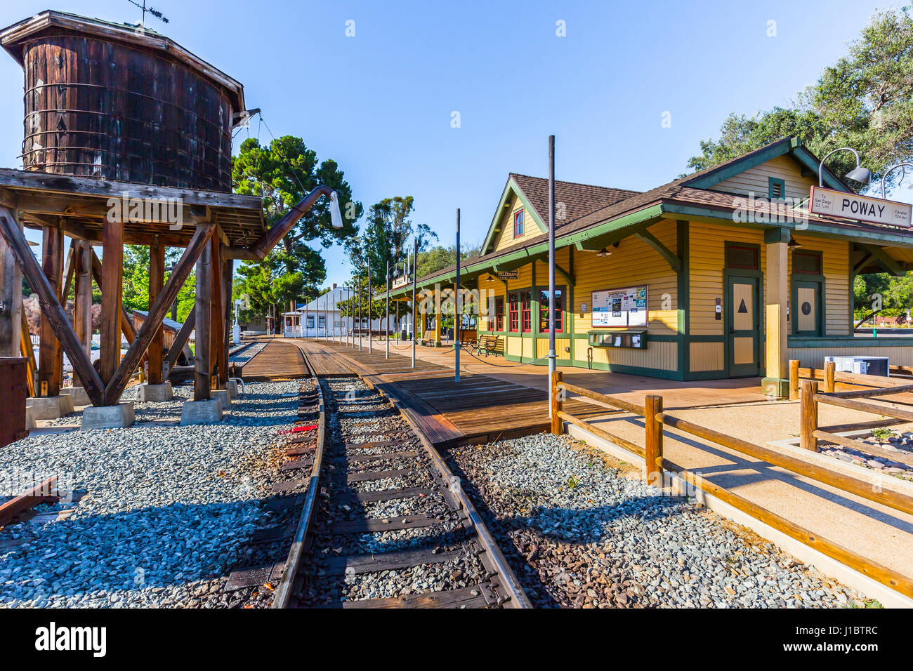 poway midland railroad Stock Photo - Alamy