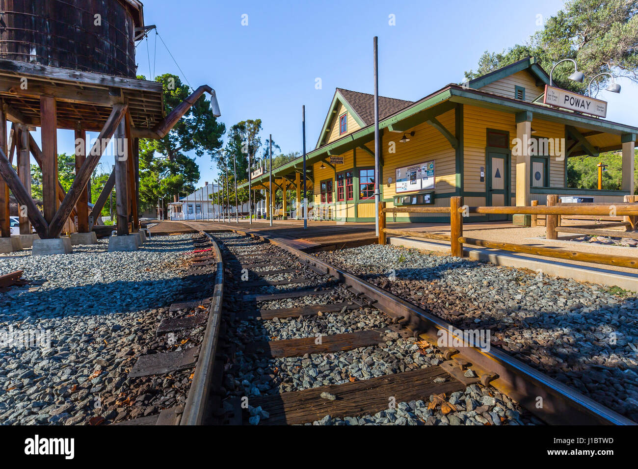 poway midland railroad Stock Photo - Alamy