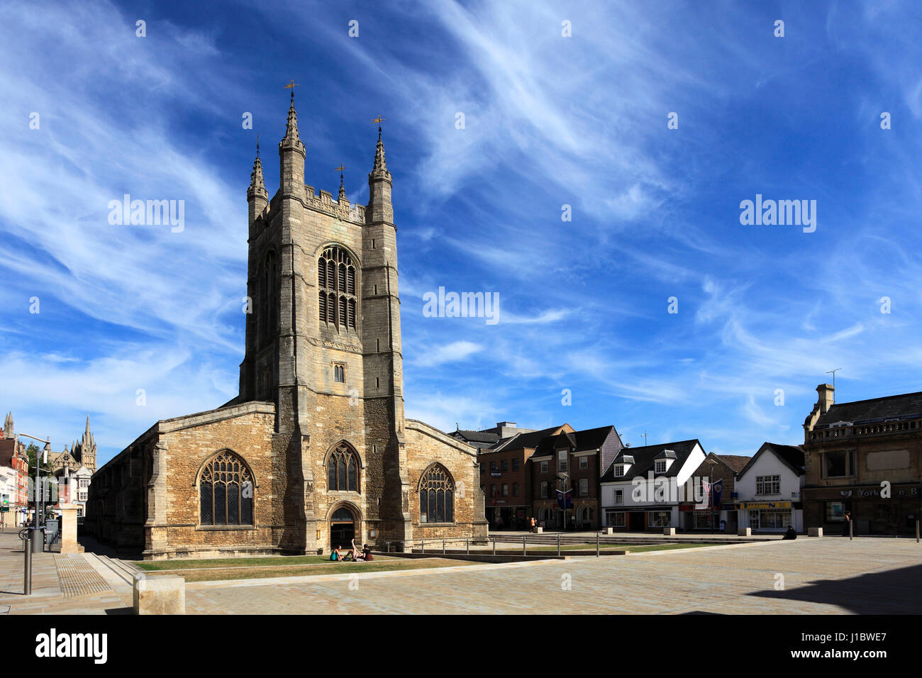 St Johns Church, Cathedral square, Peterborough City, Cambridgeshire ...