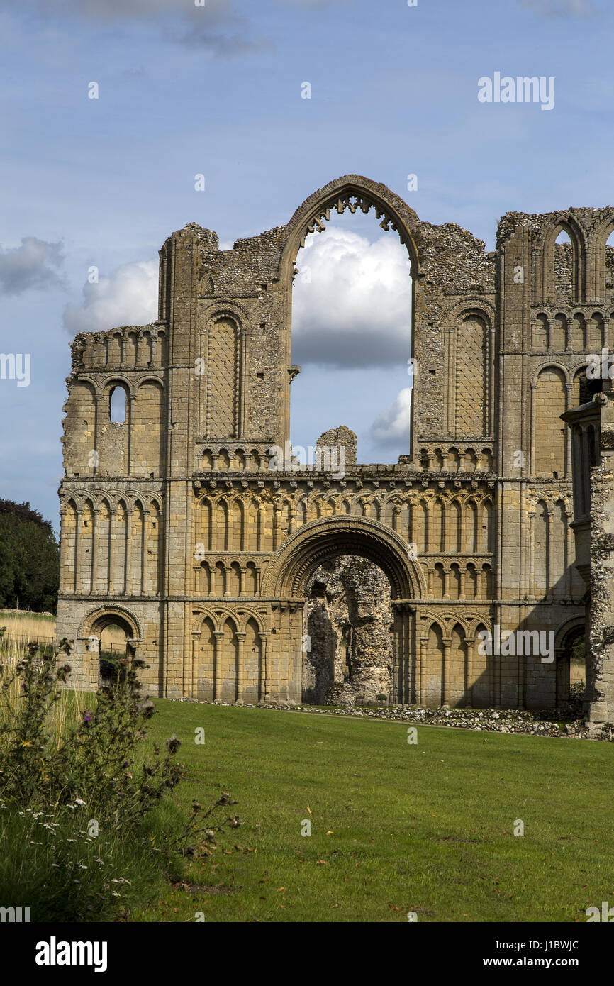 Castle Acre Priory, thought to have been founded in 1089 by the son of ...