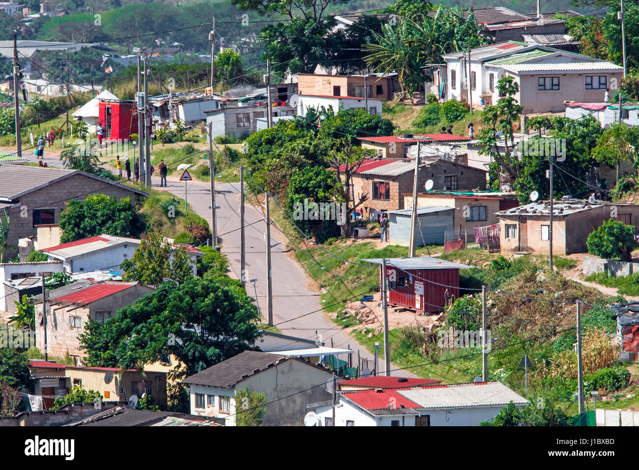 Township housing poor tin hi-res stock photography and images - Alamy